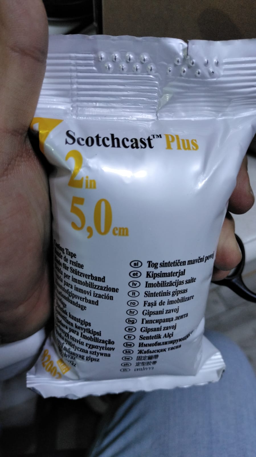 Scotchcast 3M Scotchcast 82002 Plus Cinta de fundicion color blanco 2 ...