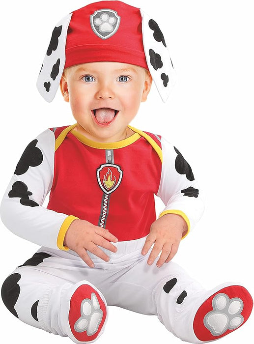 RUBENS COSTUME BEBE PAW PATROL MARSHALL NIÑO DIZFRAZ UN SOLO COLOR PEQ ...