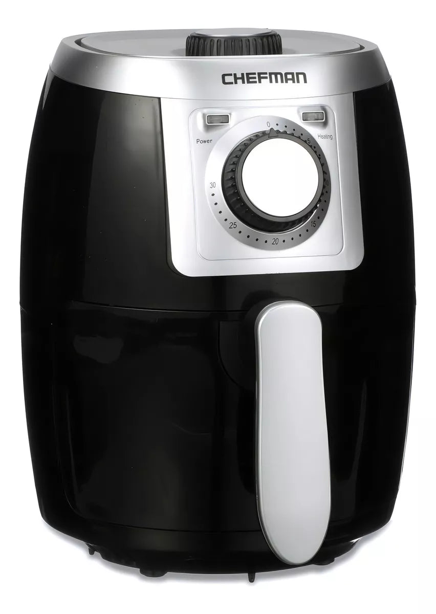 FREIDORA DE AIRE CHEFMAN RJ38-2LM 2L BLACK 120V Grado B — TiendaKomet ...
