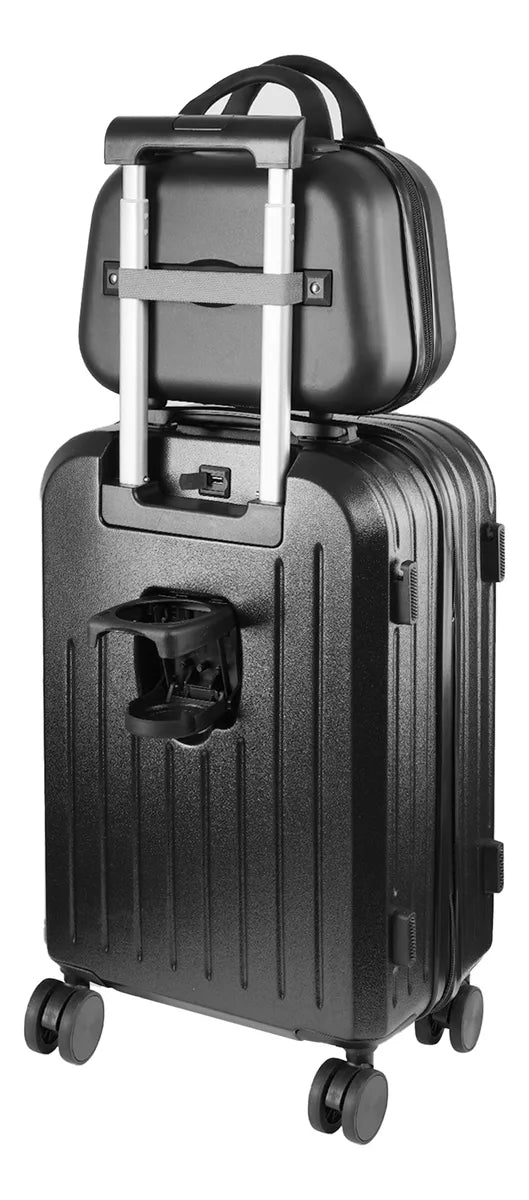 Maleta de Mano de Viaje de 21 pulgadas, 15kg, Rígida con 4 Ruedas 360 ...