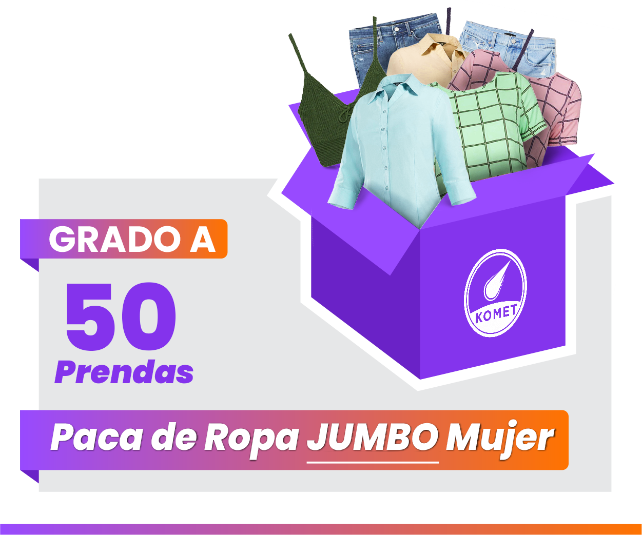 Paca de Ropa Americana para Mujer de 50 prendas — LiquiMart México